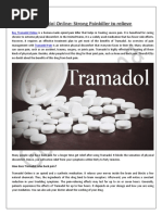Tramadol Use in Children: A Guide | PDF | Tablet (Pharmacy) | Medicine