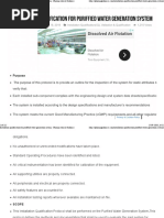 Purified Water System Validation Guide | PDF | Verification And ...