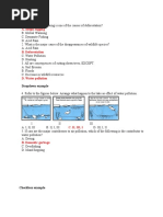Environmental Science Multiple Choice Questions | PDF | Plants | Fungus
