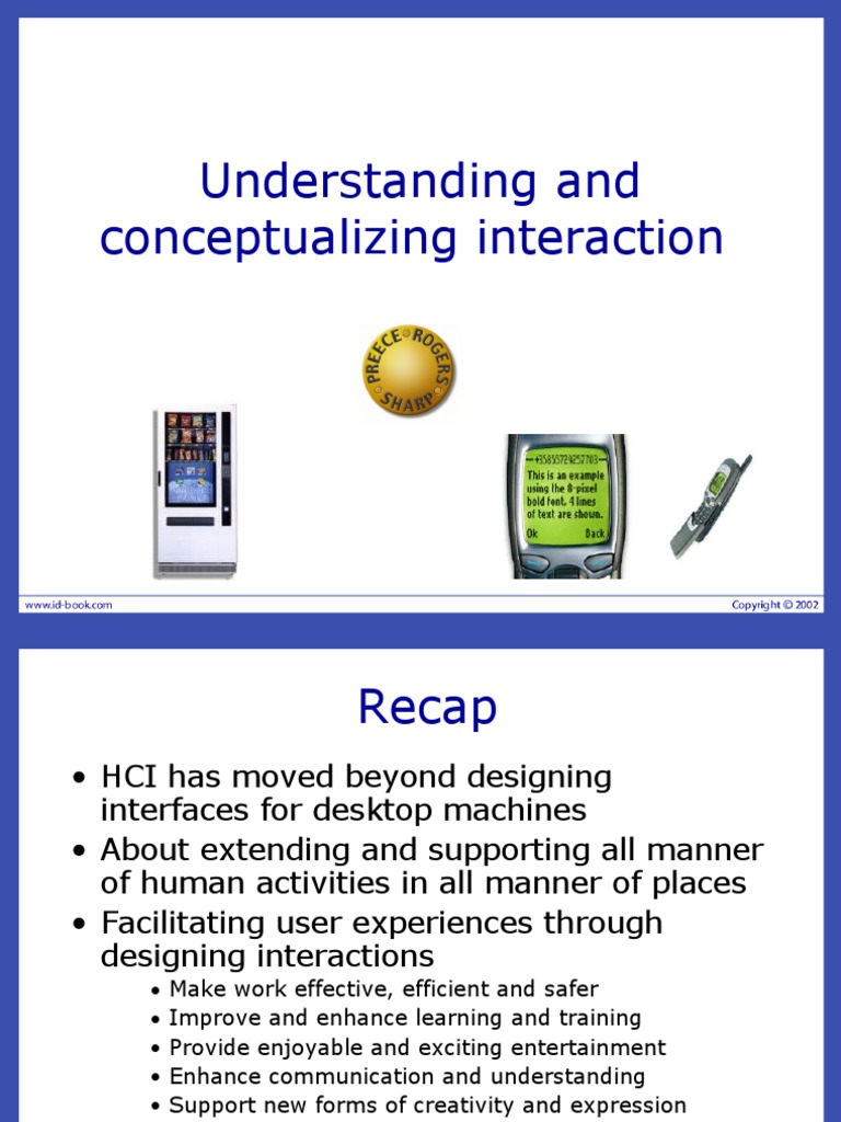 Chapter 2 ID | PDF | Graphical User Interfaces | Conceptual Model