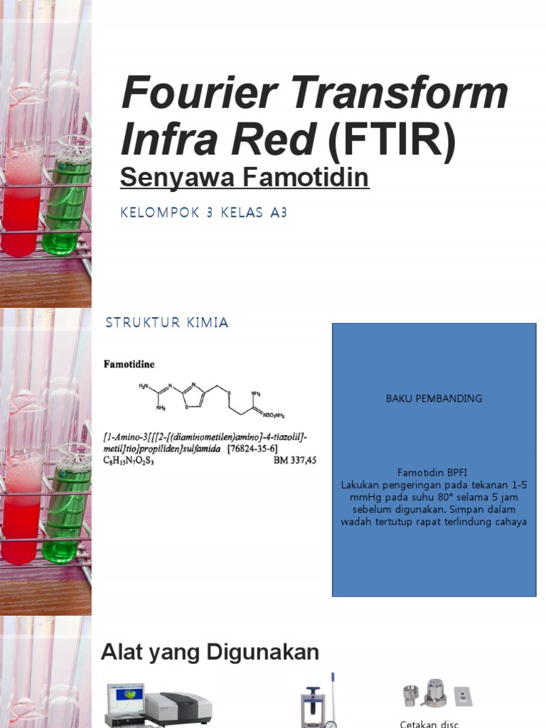 Fourier Transform Infra Red (FTIR) Kelompok A3 | PDF