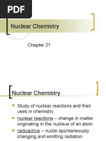 Nuclear Chemistry | PDF | Radioactive Decay | Nuclear Physics