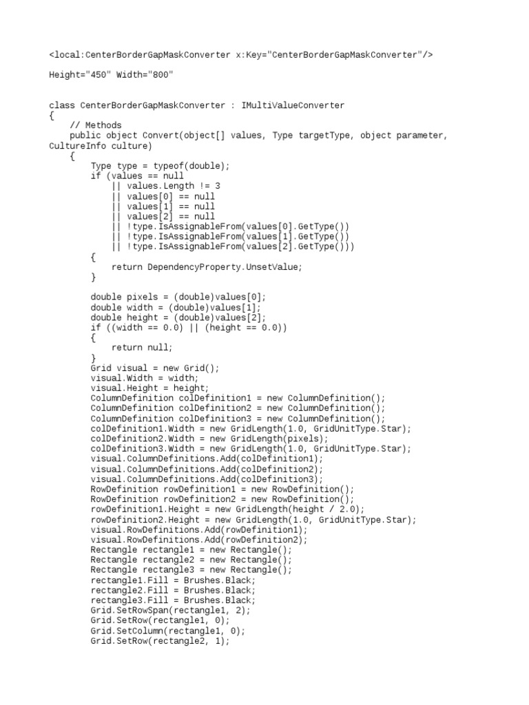 Center Border Gap Mask Converter | Download Free PDF | Computer ...