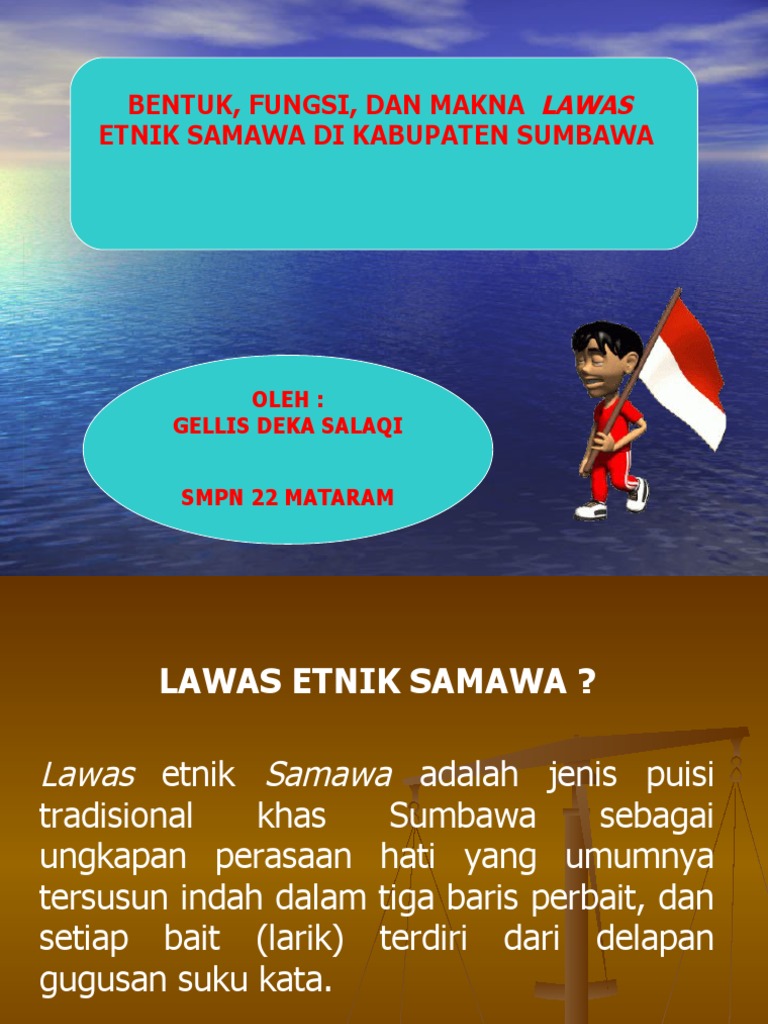 Makna dan Fungsi Lawas Samawa | PDF | Seni & Disiplin Bahasa