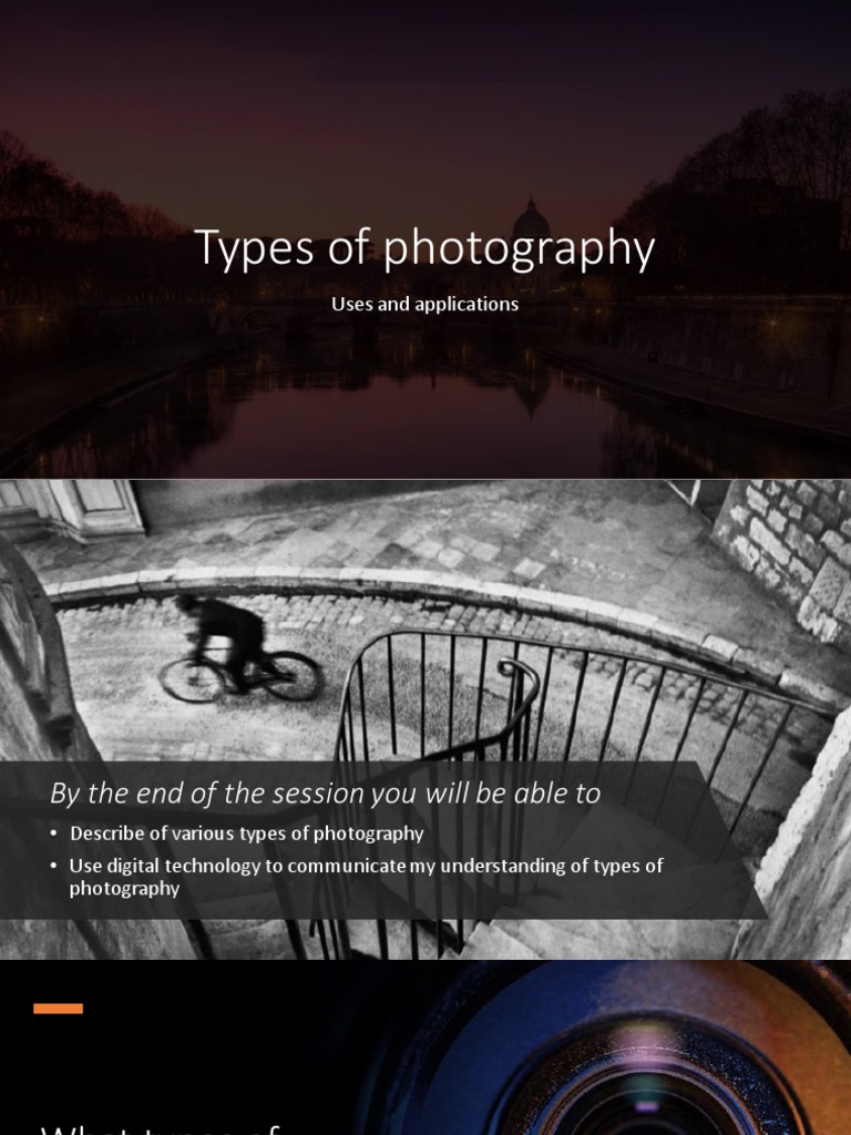 Overview of Photography Types | PDF