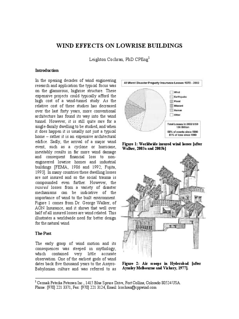 Wind Effects PDF | PDF | Wind Tunnel | Fluid Mechanics