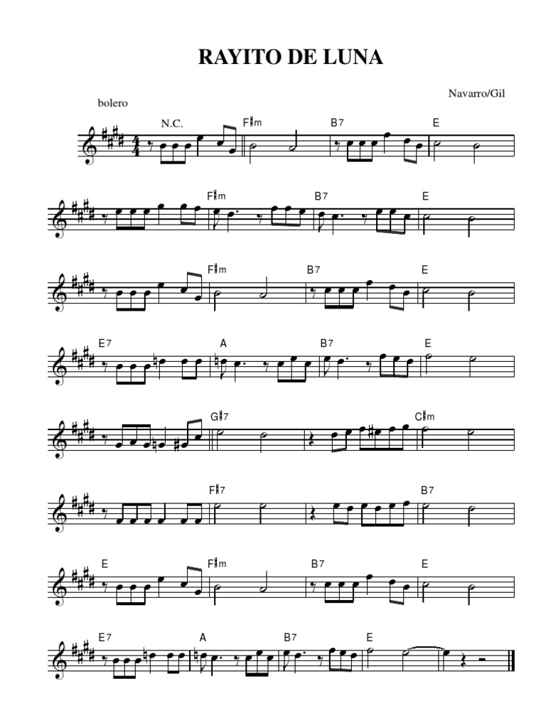 Rayito de Luna | PDF