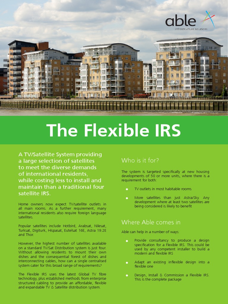 The Flexible IRS: Who Is It For? | PDF | Cable Television | Information ...