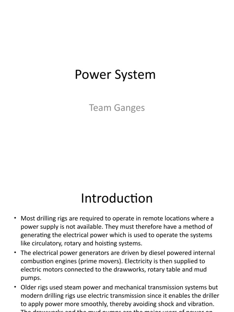 Power System | PDF