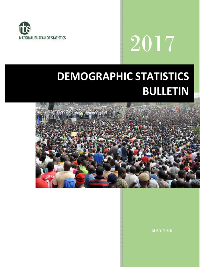 Demographic Statistics Bulletin 2017 | PDF | Family Planning | Human ...