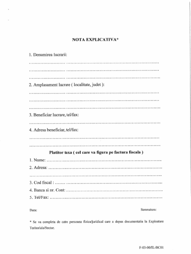 Nota Explicativa TRANSGAZ