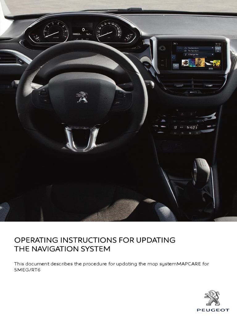 Operating Instructions For Updating The Navigation System | PDF | Zip ...