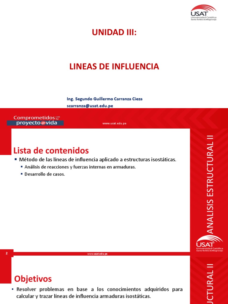 Unidad Iii - Lineas de Influencia - Armaduras Isostaticas PDF | PDF ...