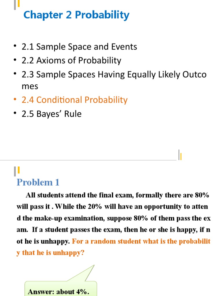 Sample Space and Events | PDF | Probability Theory | Probability