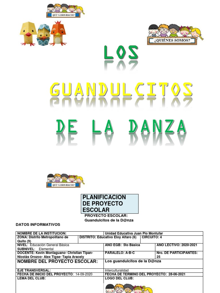 Matriz de Proyecto-Plataforma PDF | PDF | Bailes | Folklore