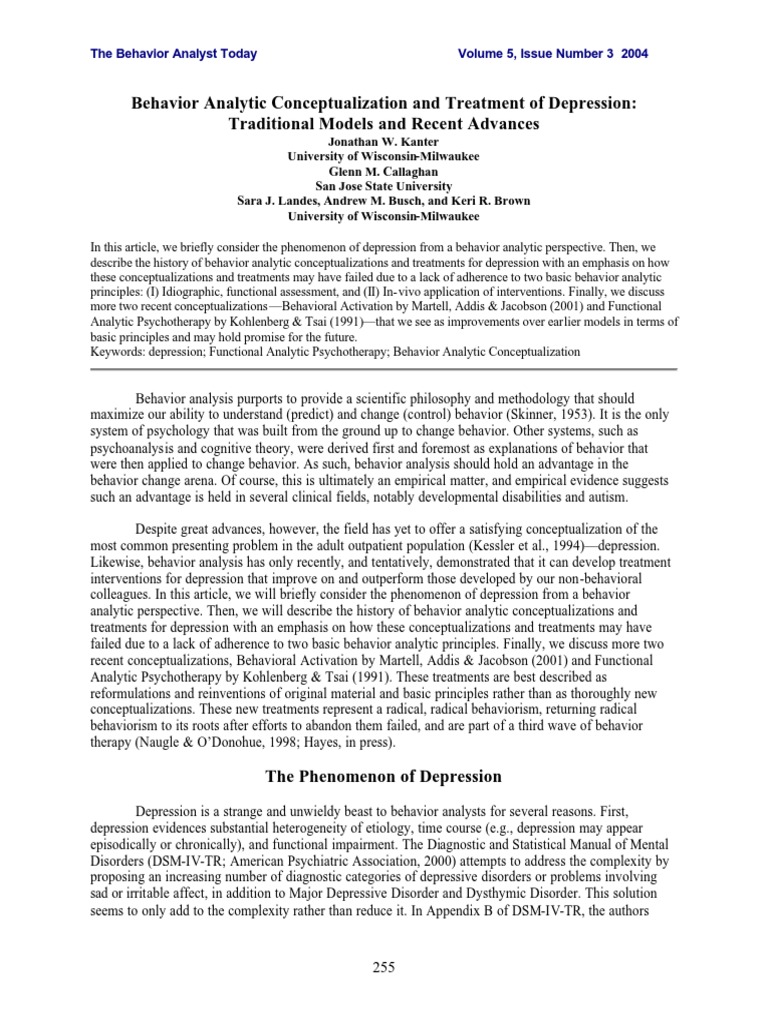 Kanter 2 | PDF | Reinforcement | Psychotherapy