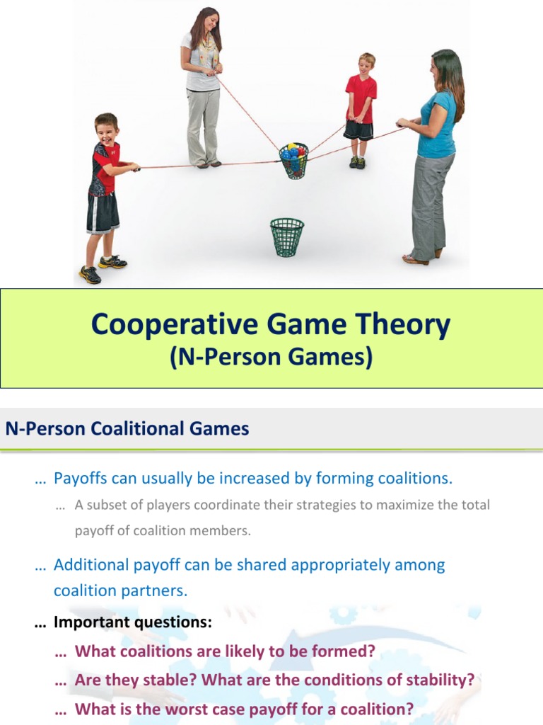 Cooperative Game Theory: (N-Person Games) | Download Free PDF ...