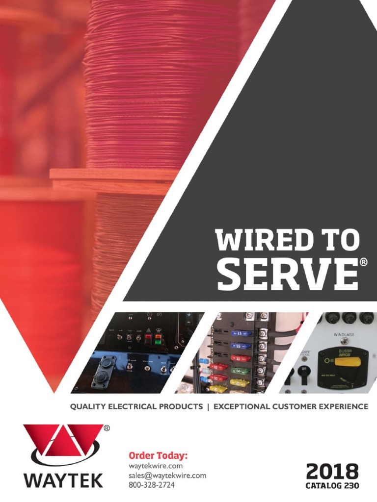 Waytek Catalog230 PDF | PDF | Wire | Electrical Connector