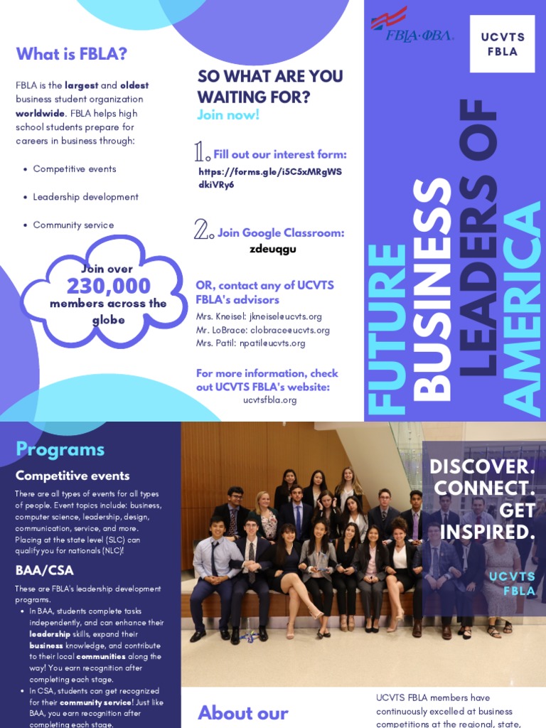 Fbla 2020-2021 PDF | PDF | Pedagogy | Teaching