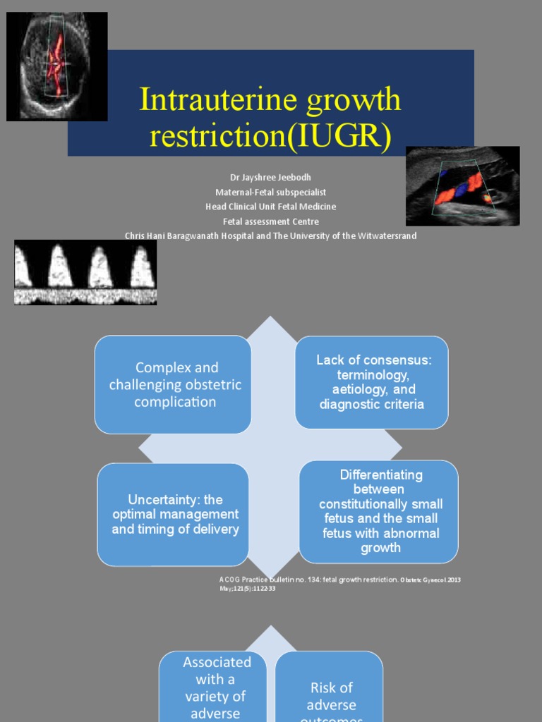 Intrauterine Growth Restriction (IUGR) | PDF | Fetus | Prenatal Development