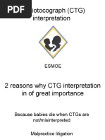 CTG Interpretation Fully Explained | PDF | Childbirth | Human Pregnancy