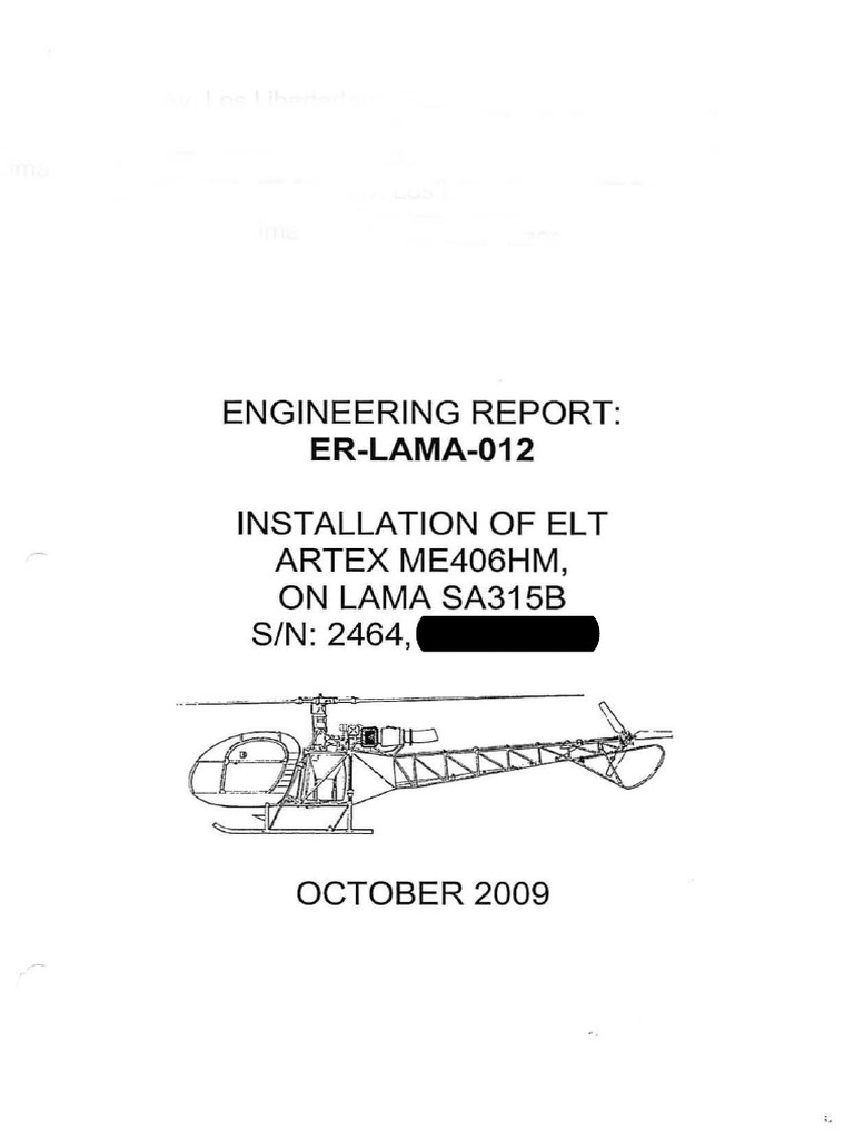 Modificacion - Elt Installation Artex Me406hm PDF | PDF | Manufactured ...