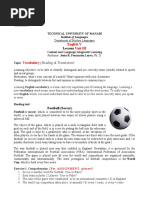 Physical Education SBA | PDF | Physical Education | Association Football