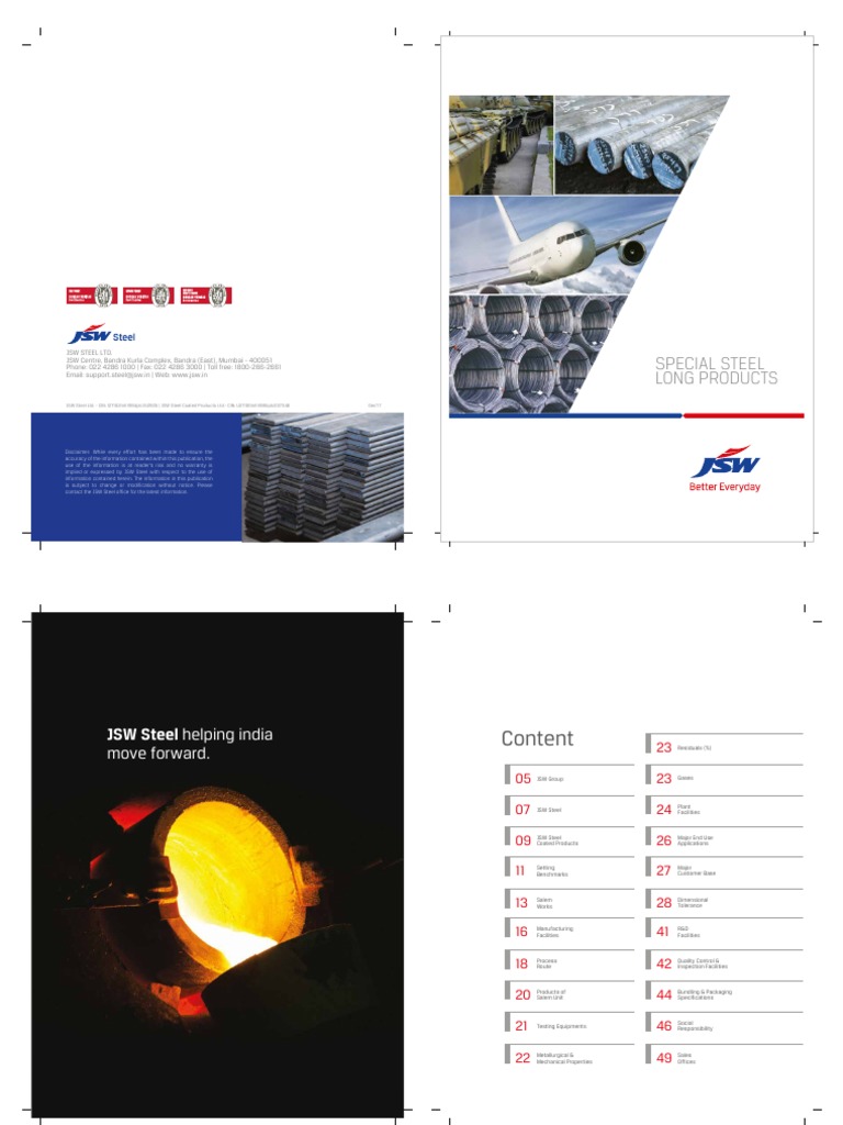JSW Salem - 22-5-18 PDF | PDF | Steelmaking | Steel Mill