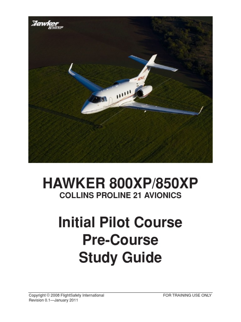 H800XP - 850XP PL21 Initial Pre-Course Study Guide PDF | PDF | Takeoff ...