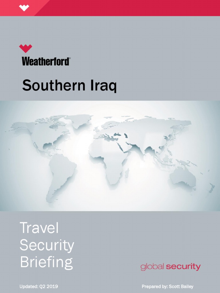 Travel Briefing Iraq South - Q2 2019 | PDF | Travel Visa | Iraq
