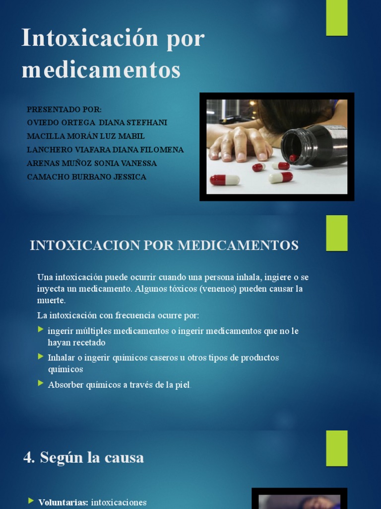 Intoxicación Por Medicamentos-2 | PDF | Benzodiazepinas | Medicina