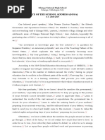 Talon Elementary School SOSA 2016 Report | PDF | Pedagogy | Teaching