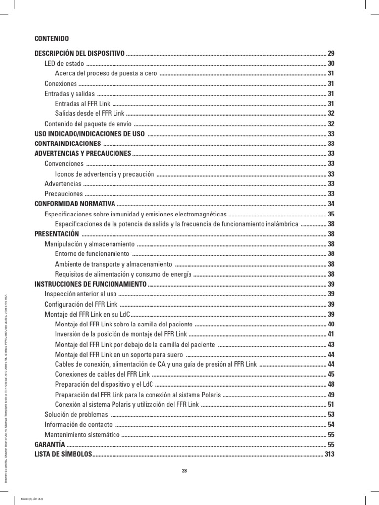 6 - FFR Link - H7495551000 - Manual Operacion | PDF | Presión sanguínea ...