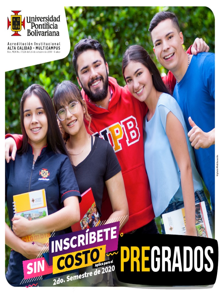 Proceso de Admision Pregrado Upb Bga 2020-20 PDF | PDF | Prueba ...
