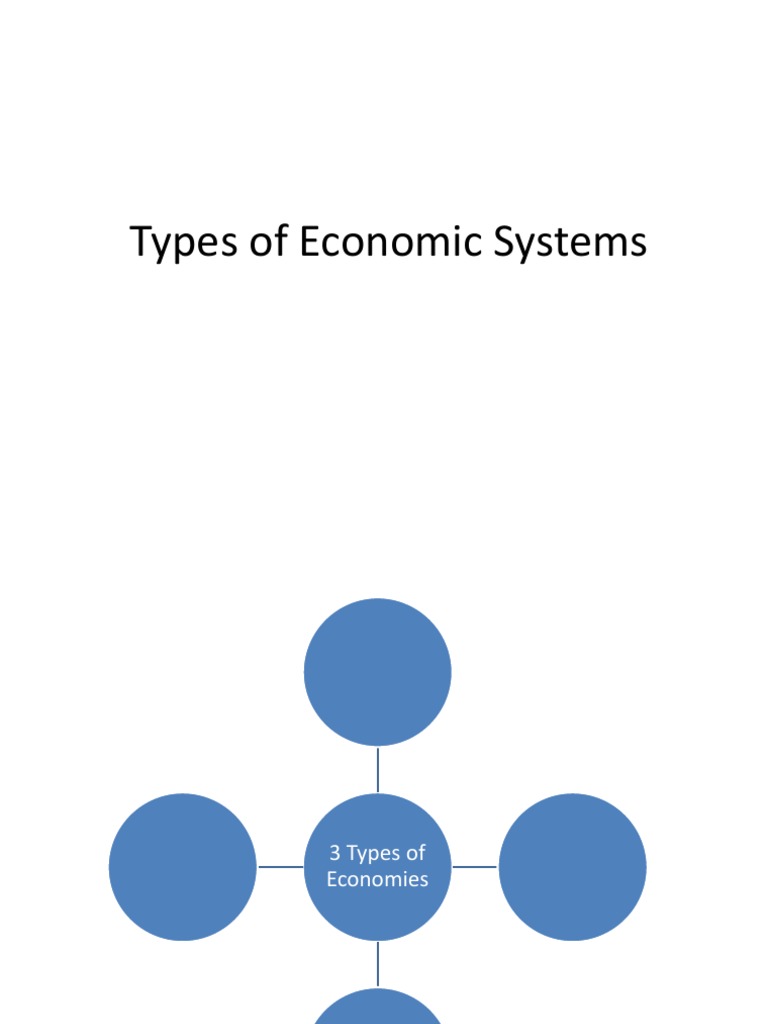 Overview of Economic Systems Types | PDF | Economic System | Market ...