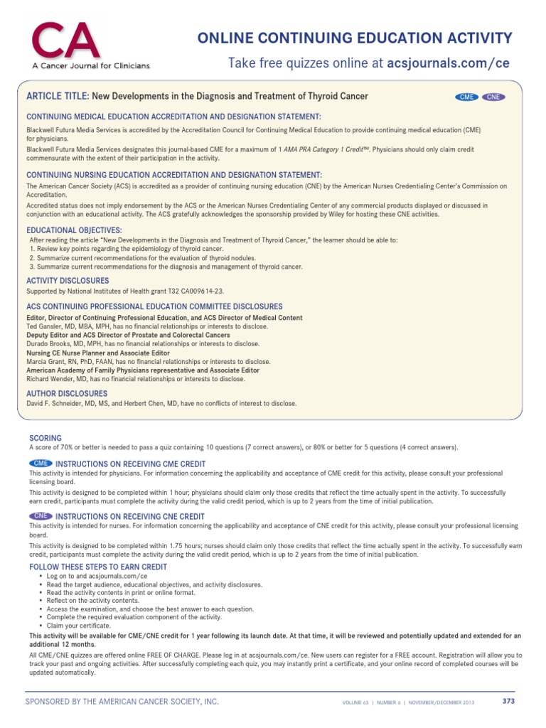 Ca Tiroid 1 PDF | PDF | Metastasis | Cancer