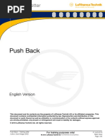 Aircraft Pushback Communication Procedures | PDF | Cockpit | Aviation