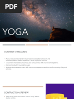 Yoga Project Rubric | PDF | Physical Exercise | Recreation
