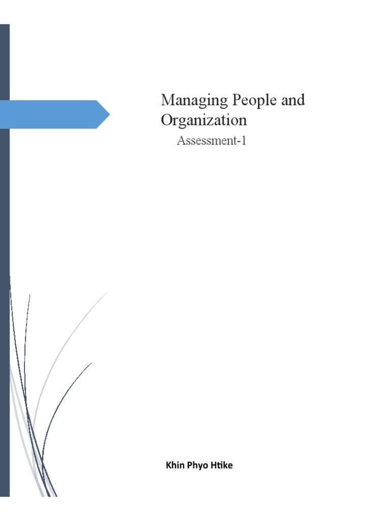 Managing People and Organization (Fraser Foods) | PDF | Reputation | Goal
