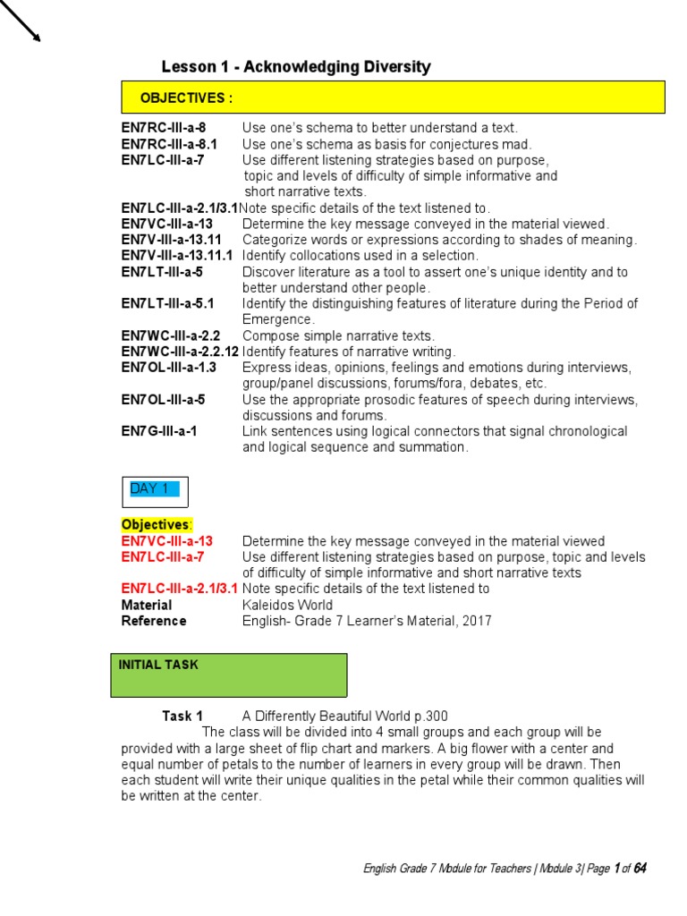 Module 3 | PDF | English Language | Verb