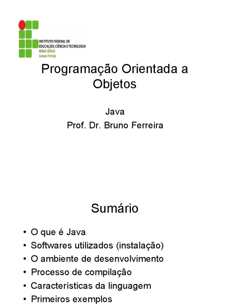 Introdução A Linguagem Java1 PDF | PDF | Estrutura de dados de matriz ...