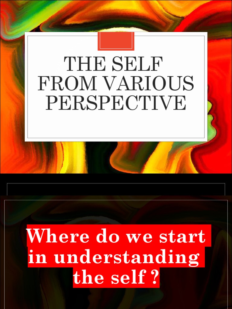 Philosophical Perspectives on the Self | PDF | Philosophy Of Self | Id