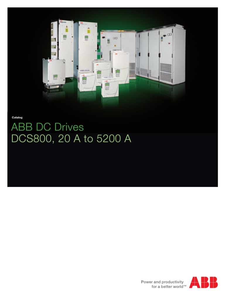 3ADW000192R0401 DCS800 Technical Catalog e D | PDF | Electric Motor | Parameter (Computer ...