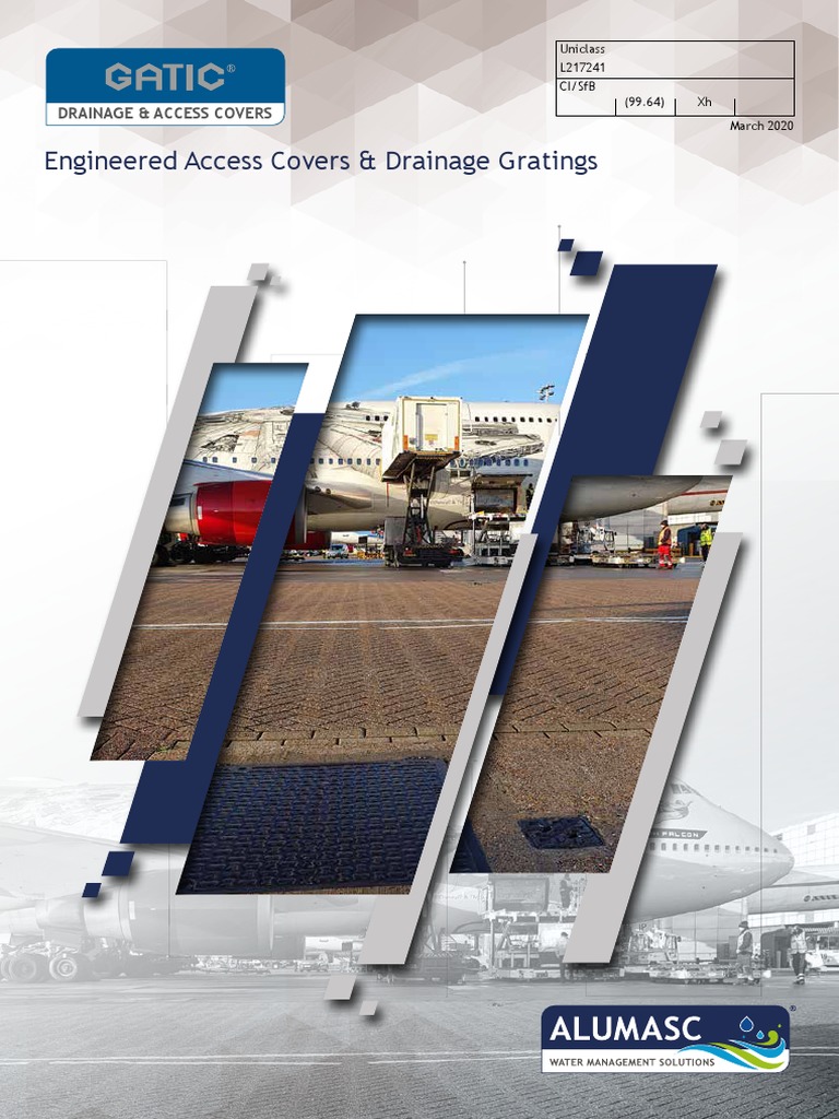 Gatic Access Covers Brochure Web | PDF | Sanitary Sewer | Pipe (Fluid ...