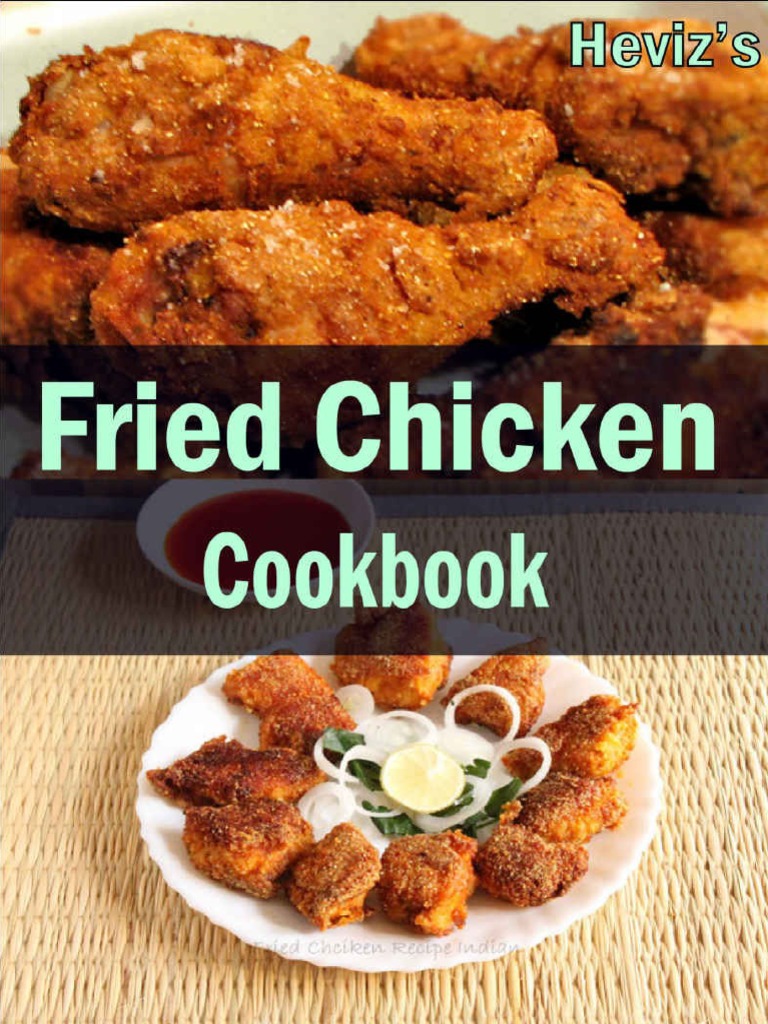 Fried Chicken Cookbook PDF | PDF | Teaspoon | Salad