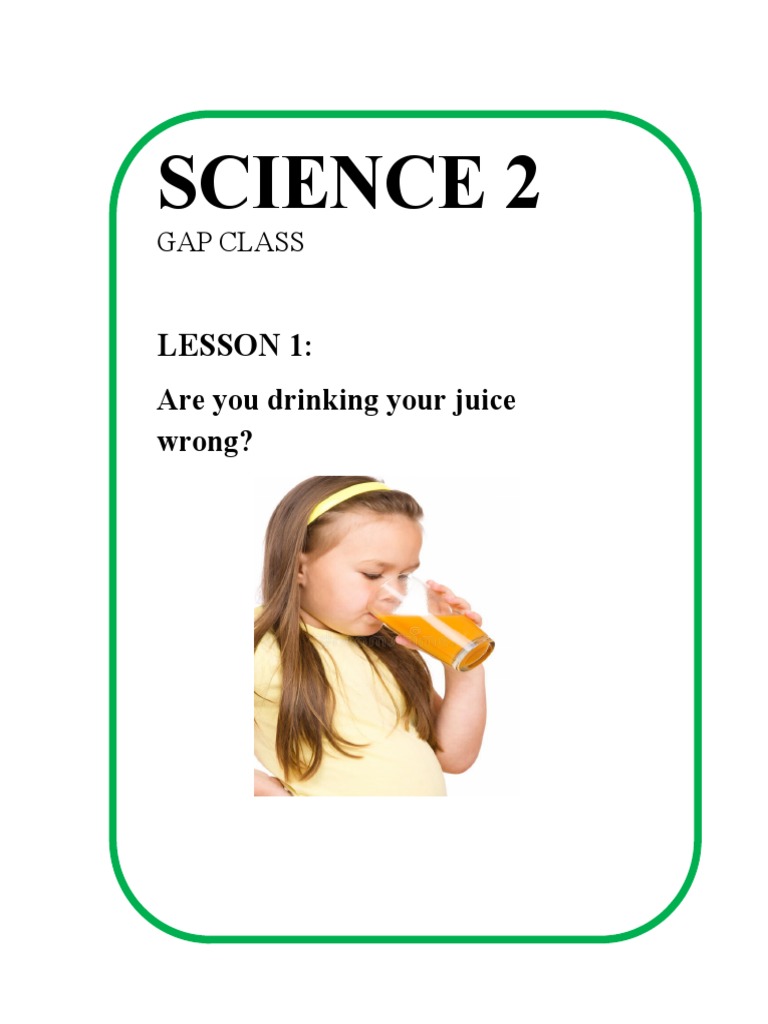 Science 2: Lesson 1 | PDF | Balloon | Matter