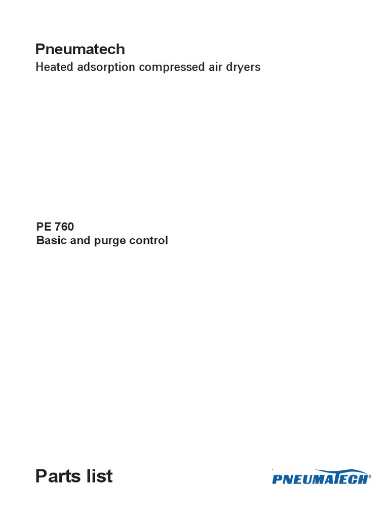 Parts List: Pneumatech | PDF | Business