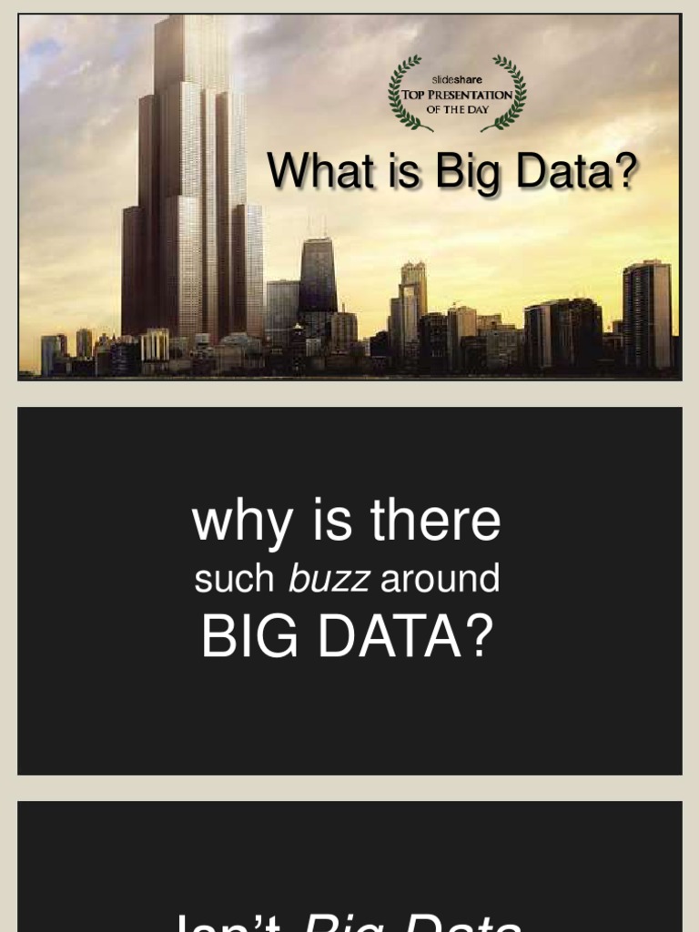 What Is Big Data? | PDF | Big Data | Databases