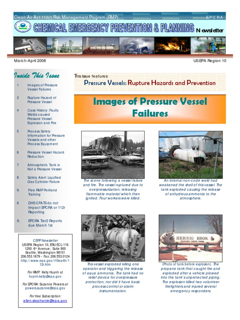 Pressure Vessel Rupture 1571662927 PDF | Download Free PDF | Leak | Welding