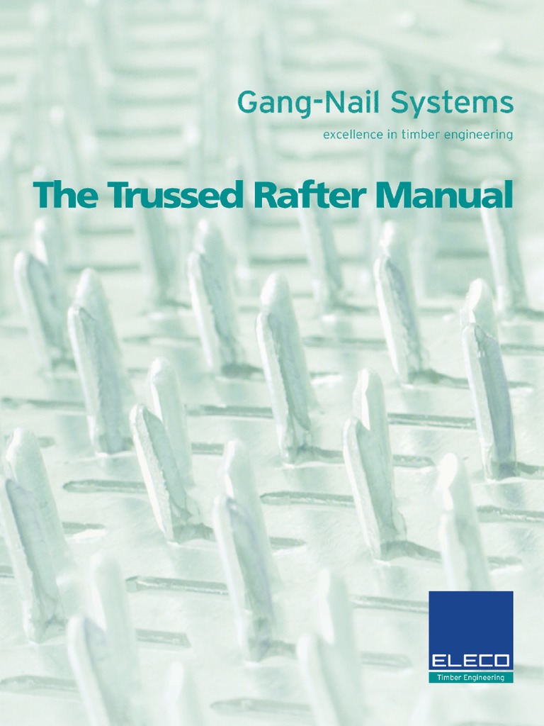 Trussed Rafter Manual | PDF | Truss | Lumber